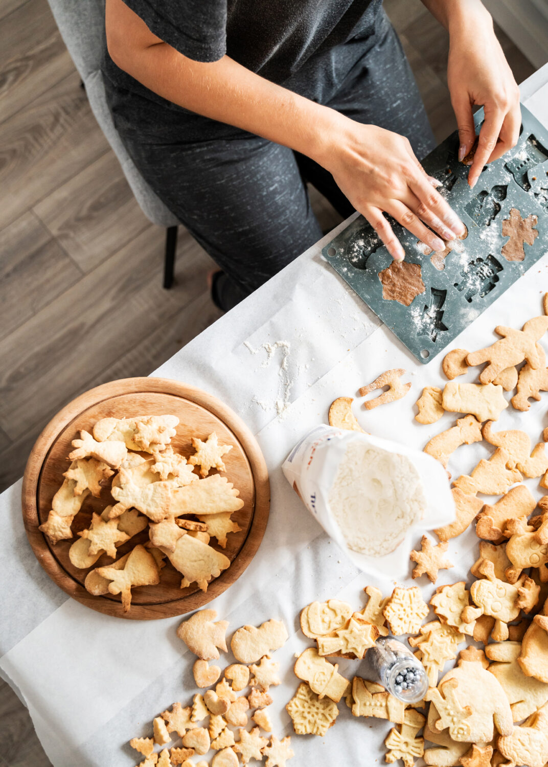 Weihnachts-Kekse backen - stachelpferdchen design